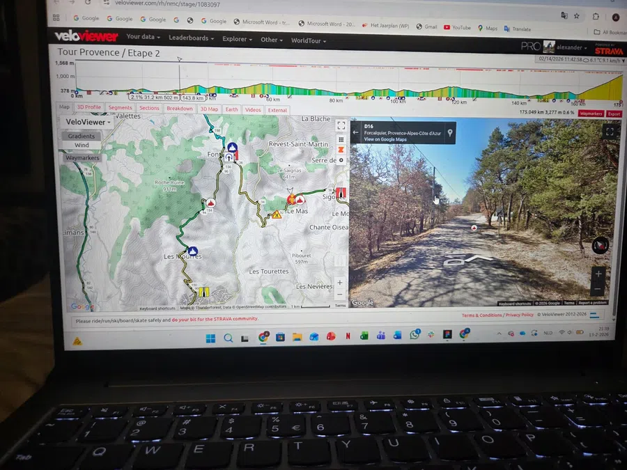 VeloViewer koersanalyse voor profploegen