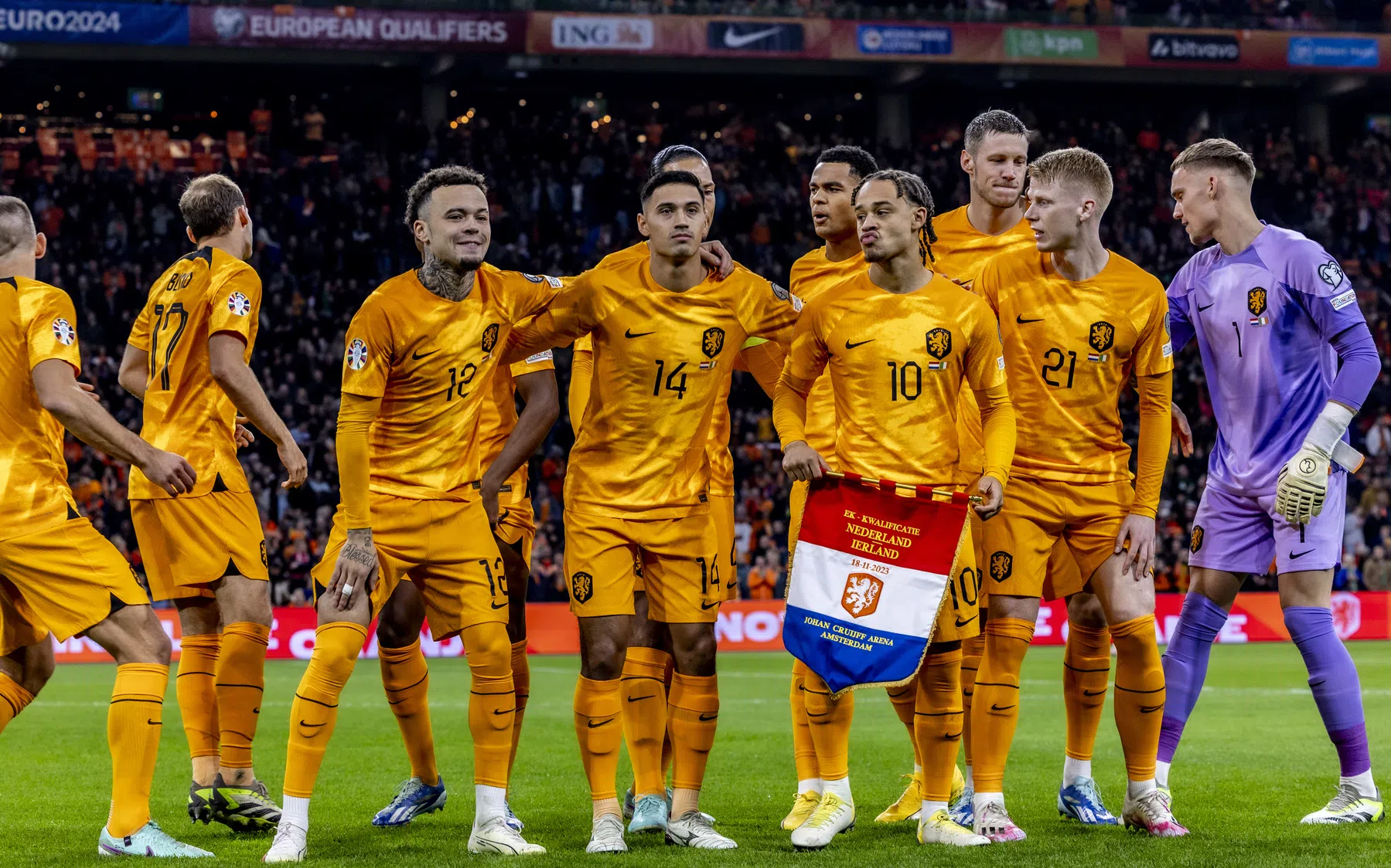 Van Dijk voert lijst aan na ontbreken Memphis: alle Oranje-caps op een rij