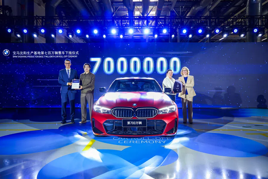 BMW viert mijlpaal: zoveel auto’s hebben ze al in China gebouwd