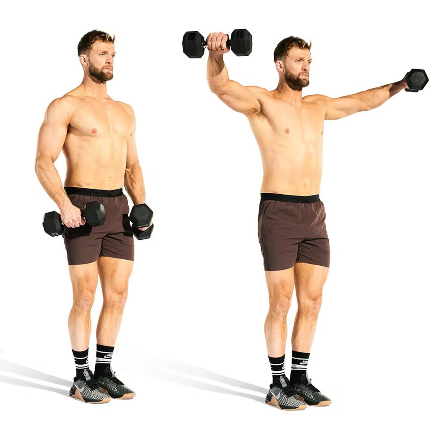Mannen boven de 40 bouwen full-body kracht met deze simpele dumbbell ...