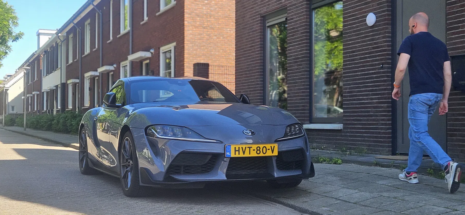 Deze vette Supra in Enschede