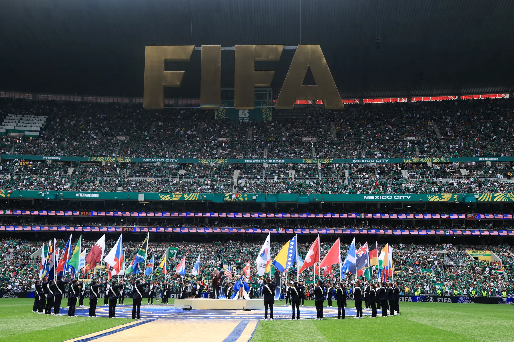 Foto's: zo zag de opening van het WK 2026 eruit