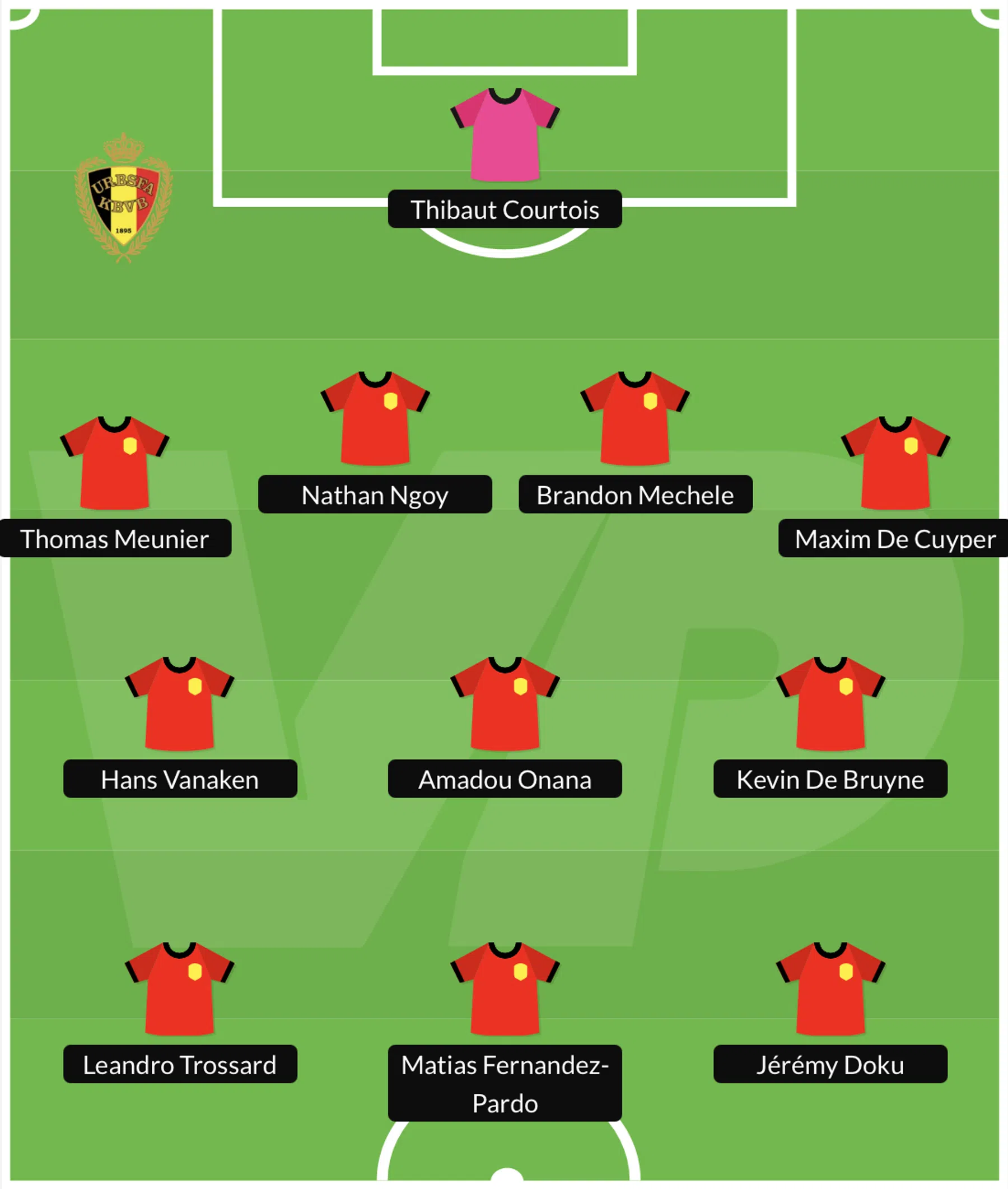 Jacht op het ideale WK-elftal van de Rode Duivels