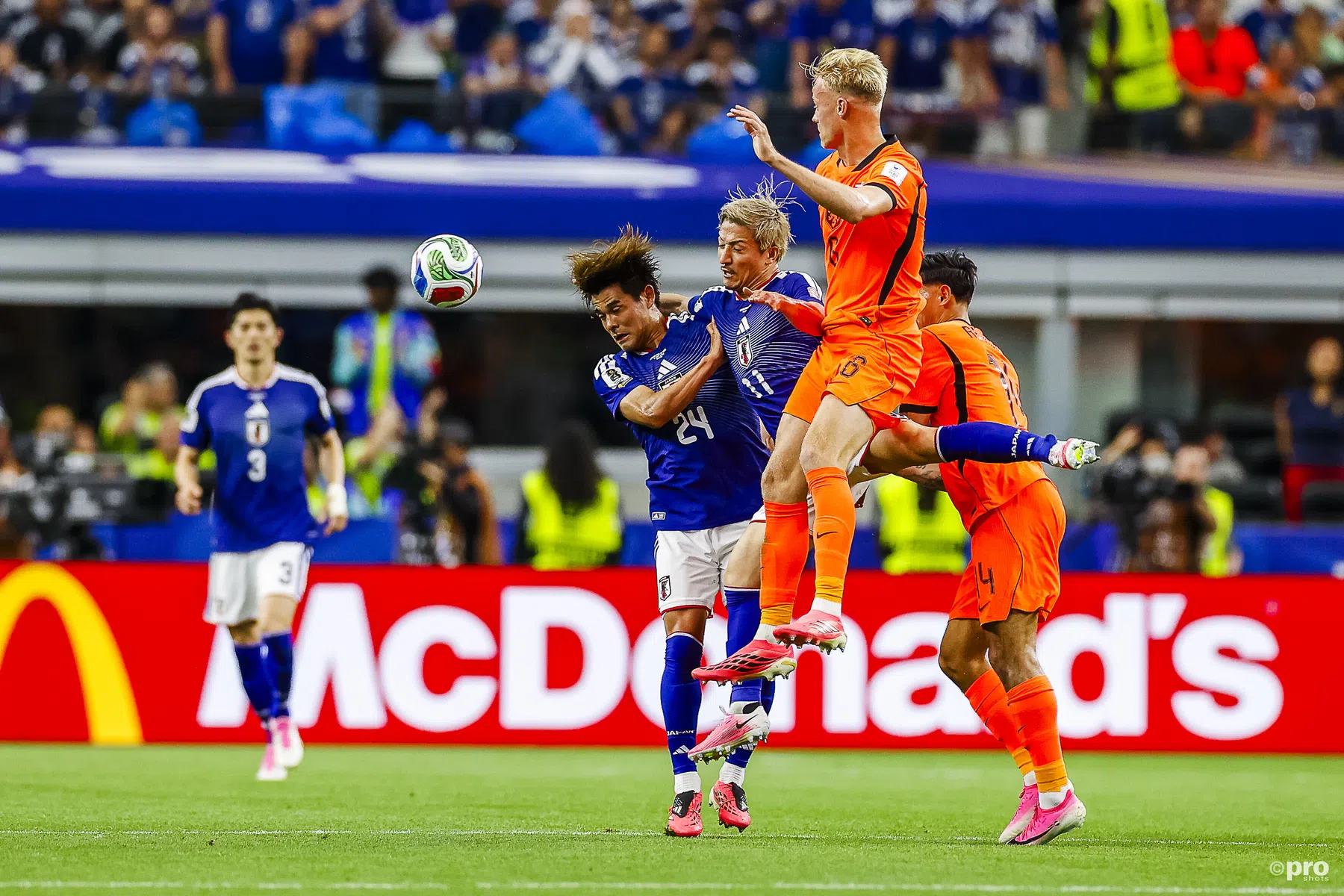 Cijfers van De Boer na Nederland - Japan