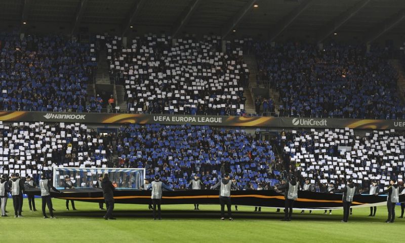 WOW! Genk pakt uit met indrukwekkende tifo voor Europese match