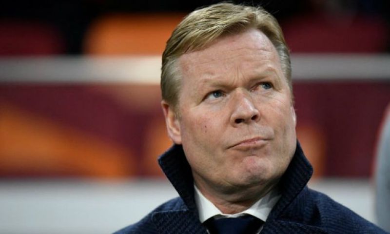 'Dat is omdat Koeman soms een botte boer is, die floept zoiets er ...