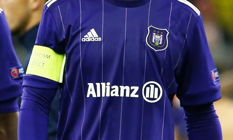 Anderlecht verliest sponsor Allianz, samenwerking stopt na zes jaar