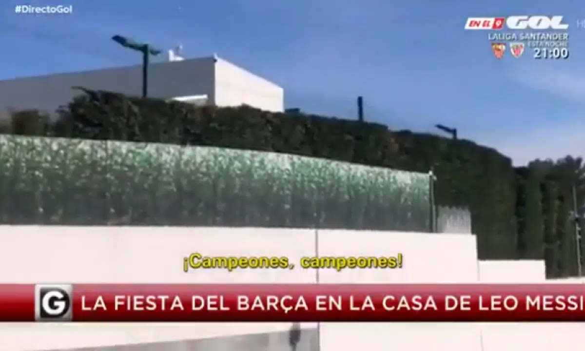 "Kampioenen, olé olé olé!": Barça-spelers goed gemutst tijdens barbecue ...