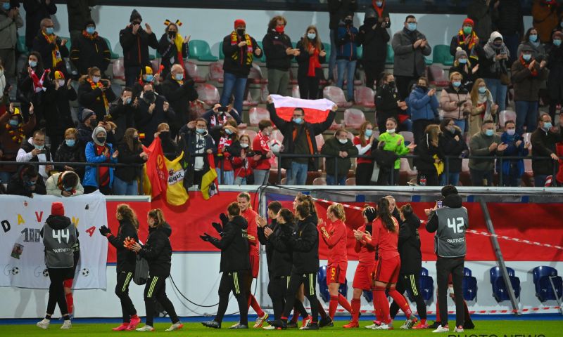 Selectie Red Flames voor Euro 2022 bekendgemaakt: vijf speelsters vallen af