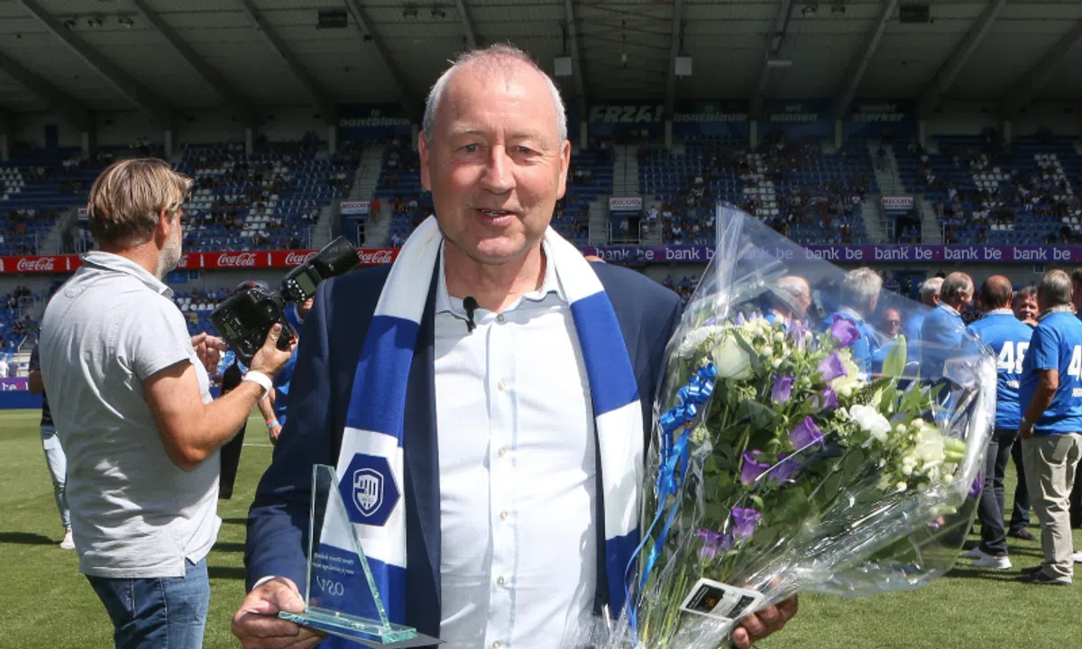 Erehaag en enorme tifo: zo nam KRC Genk afscheid van clublegende Pierre ...
