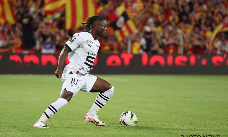 Rennes-coach hint naar vertrek Doku: “Onze sterkste speler begint op de ...