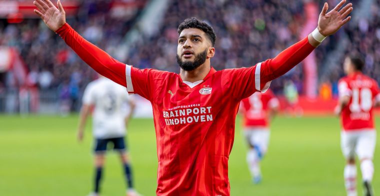 Saibari komt zelf met update na bijzonder korte invalbeurt bij PSV