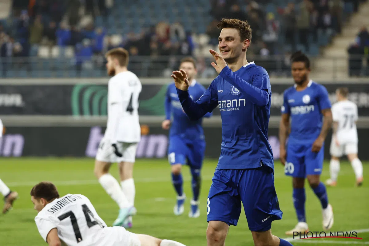 Gerkens op de weg terug bij Gent: ''Ik groei stillaan naar mijn topvorm ...