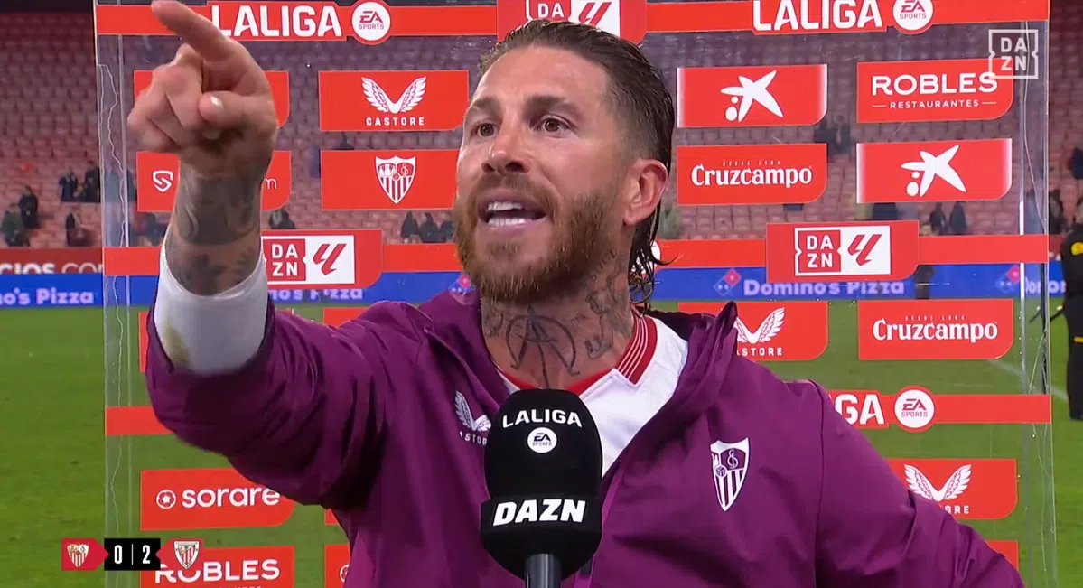 Pislinke Ramos haalt uit naar eigen fan: 'Ga zitten en hou je bek!'