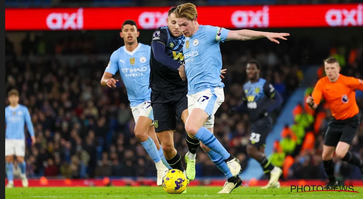 De Bruyne in de top drie van de Premier League met 104 assists