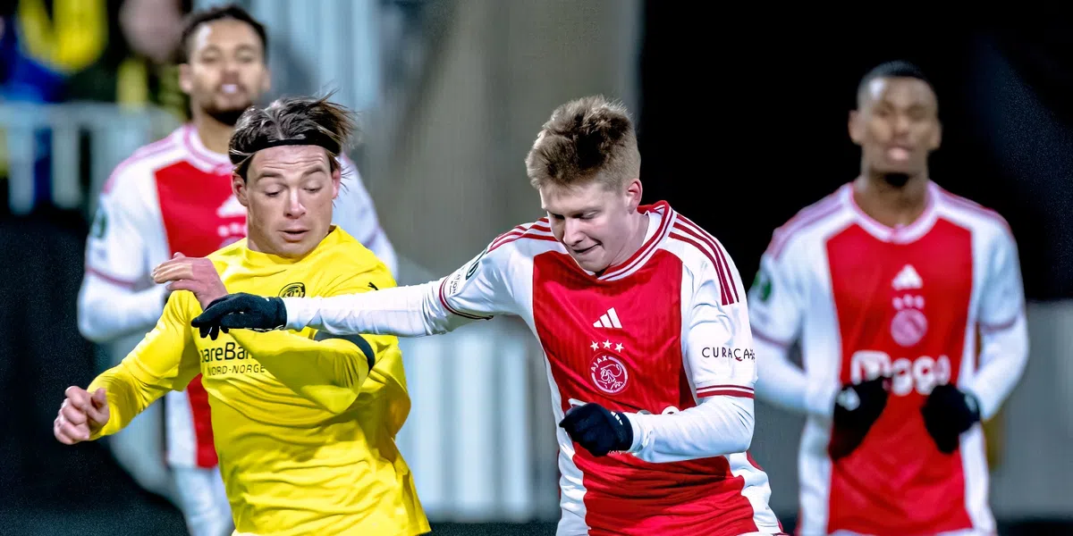 Enorme teleurstelling bij Bodø-captain: 'Wij zijn een beter team dan Ajax'