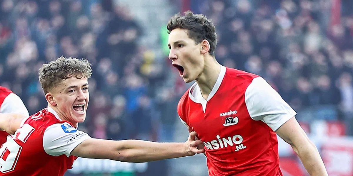 Zoon Van Bommel geniet na zijn twee treffers: "Zeker als je van Ajax wint"