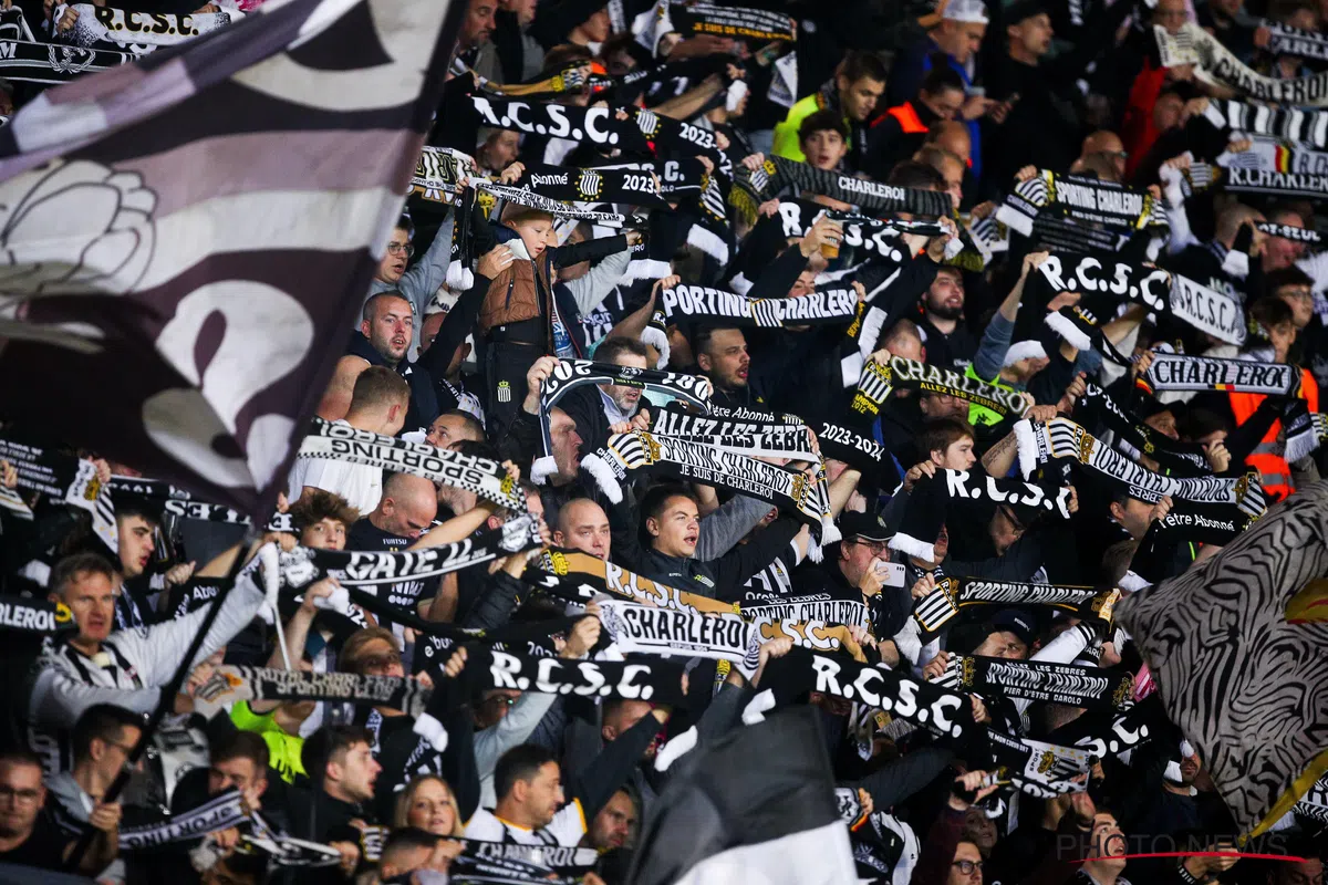 Actie Storm Ultras Charleroi complex vol stro