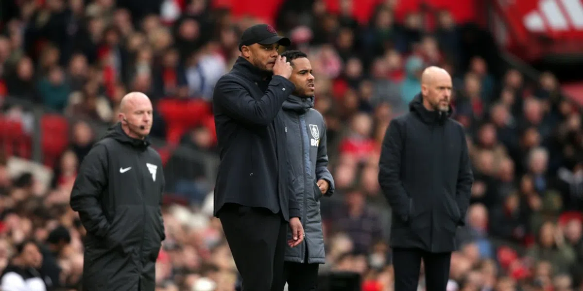 Kompany mag VAR bedanken, Burnley pakt belangrijk punt tegen Man United