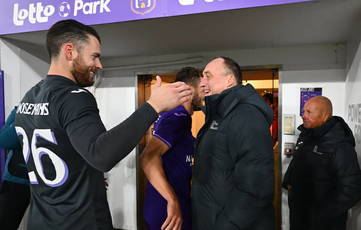 Coosemans fier op ploeg: "Dit is het Anderlecht dat we willen zien"