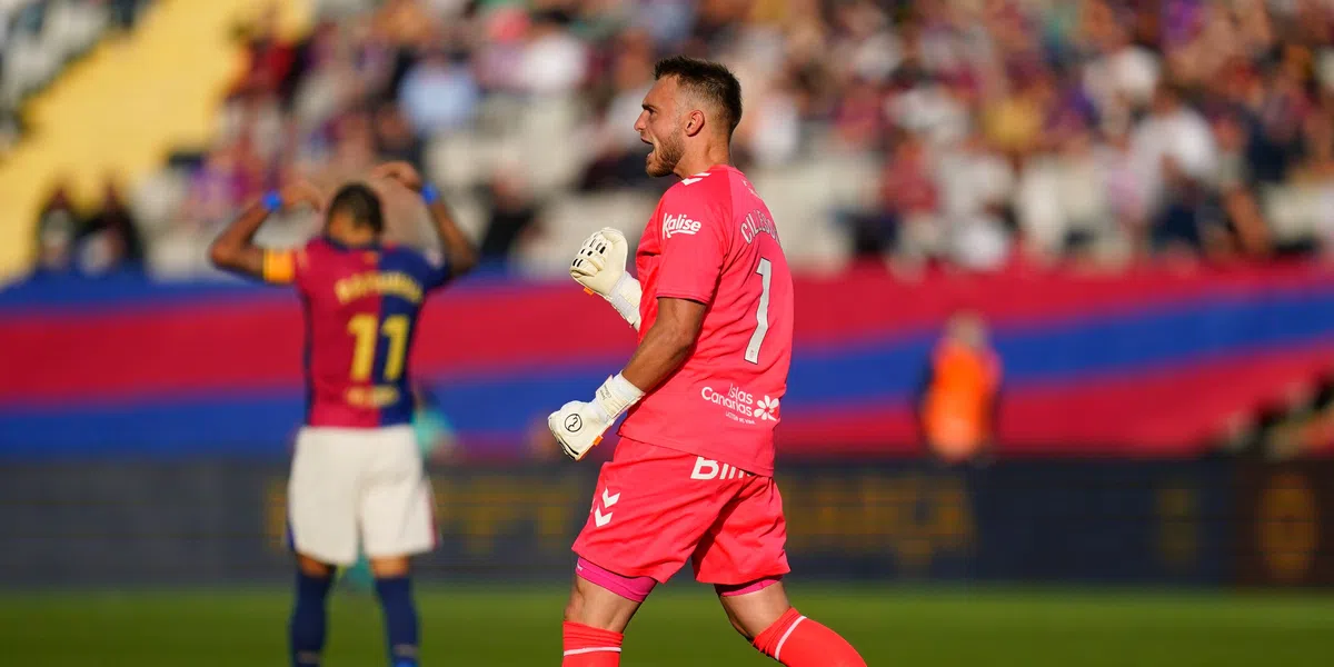 Barcelona pijnlijk onderuit tegen Las Palmas