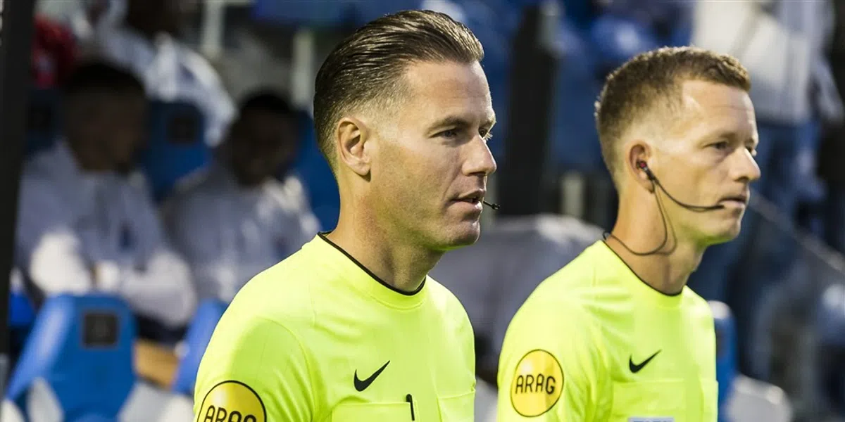 Danny Makkelie fluit dinsdagavond het duel tussen Flamengo en Espérance