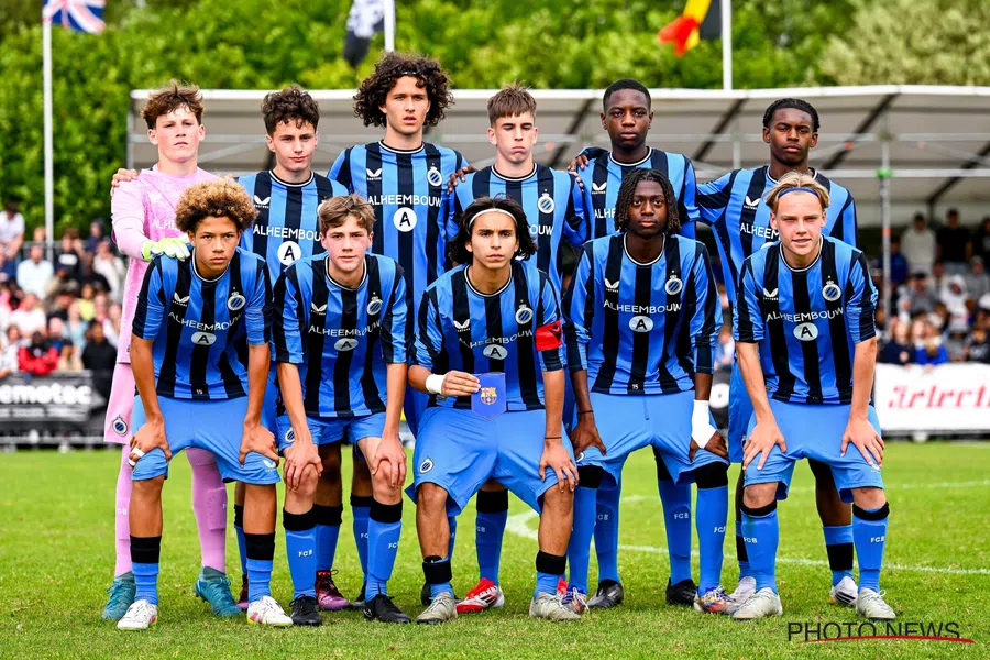 KDB Cup: Jonkies Club Brugge sluiten uitstekend toernooi af met verlies in finale tegen Barcelona
