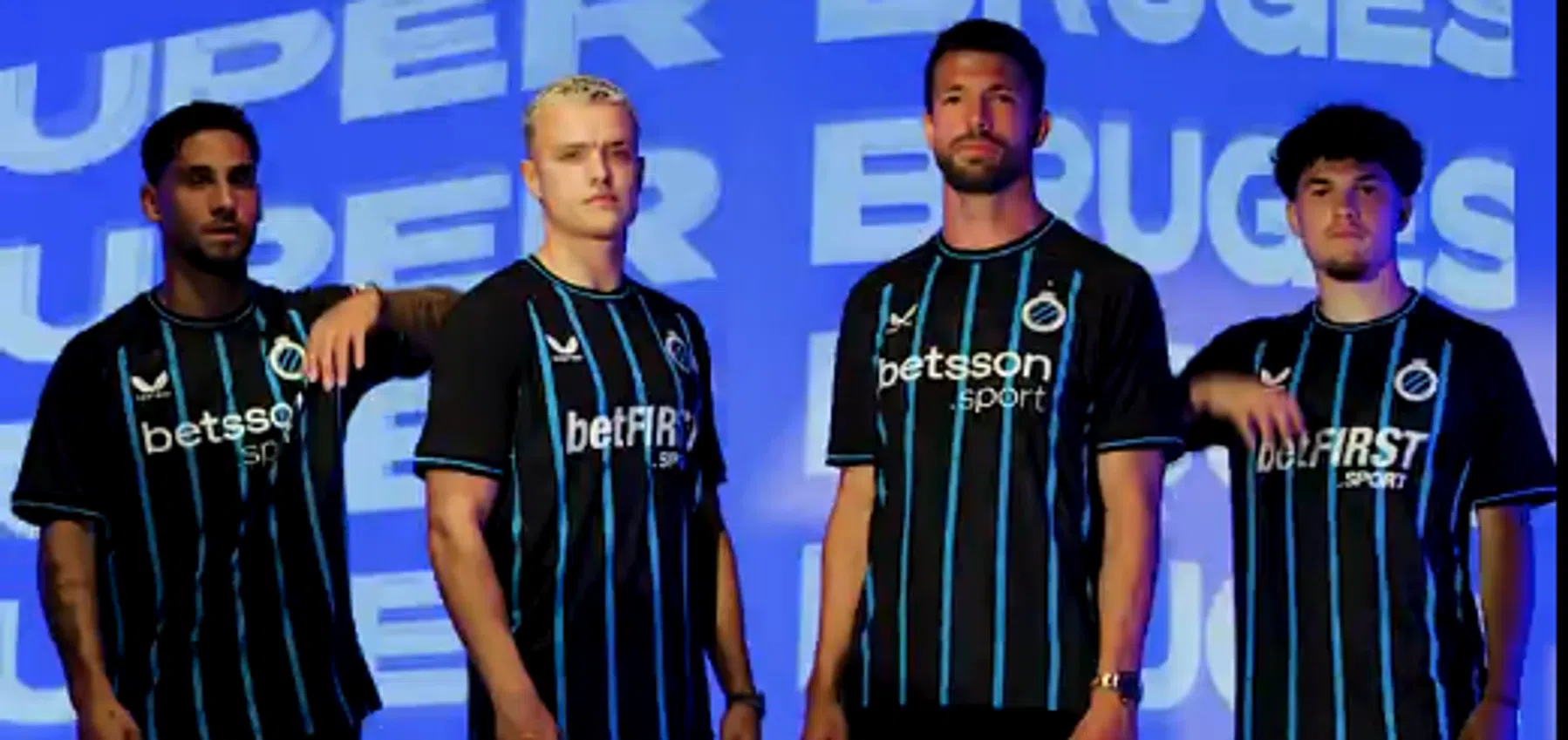 Club Brugge onthult het shirt voor 2025-2026