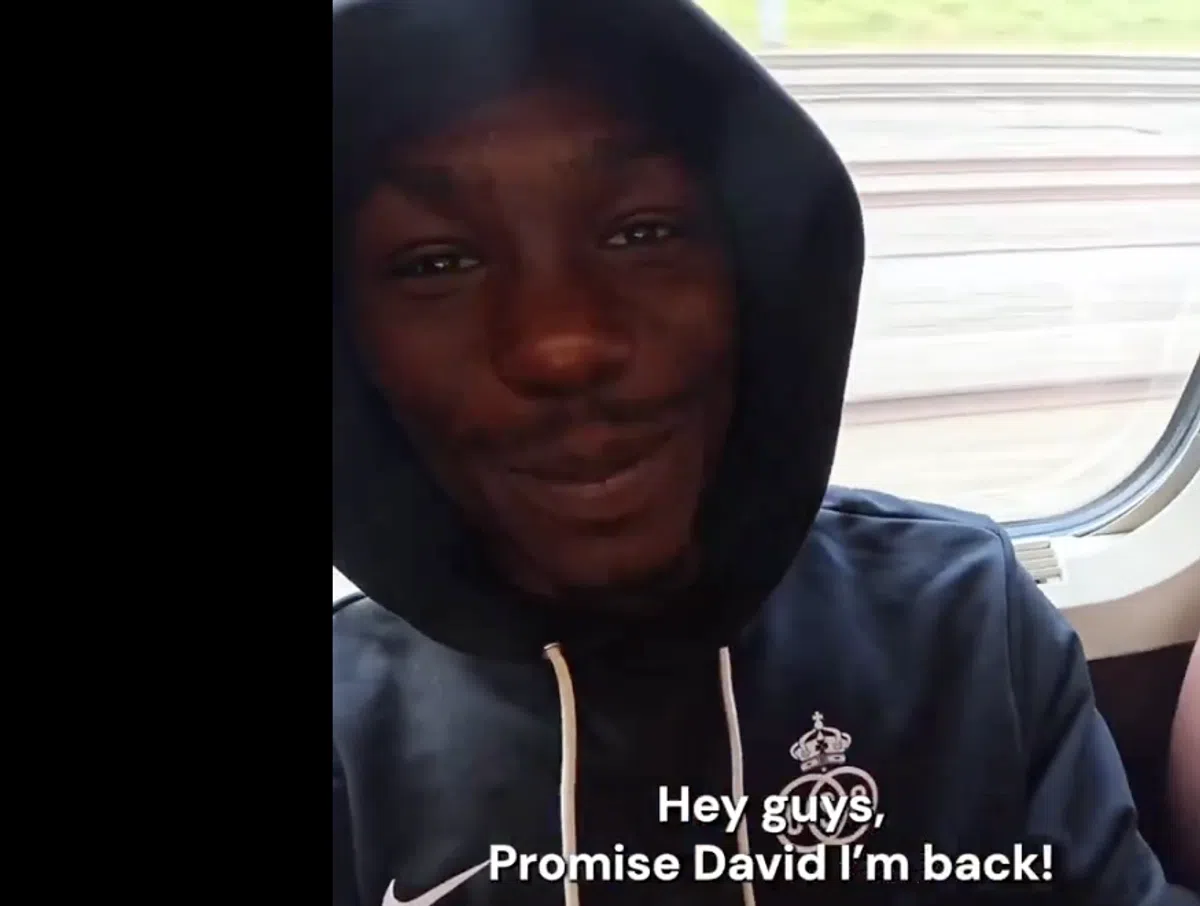 Carrièreswitch voor David? Union SG-spits filmt mee op trainingsstage ...