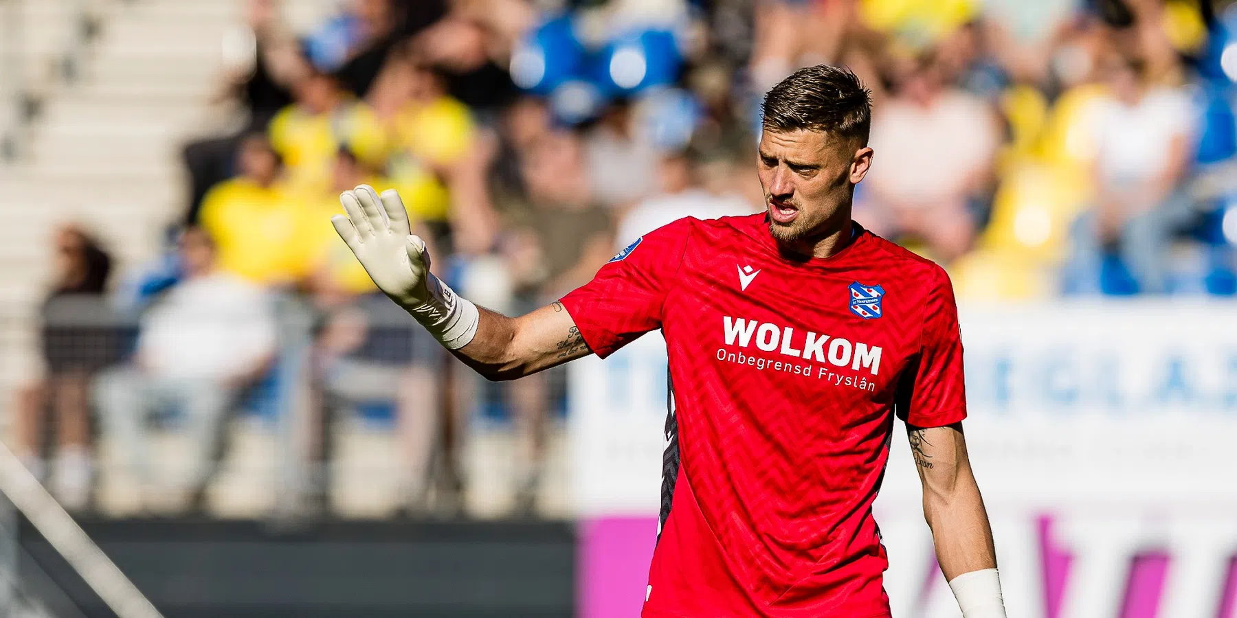 Noppert opnieuw onder druk bij Heerenveen: 'We gaan er intern naar kijken'