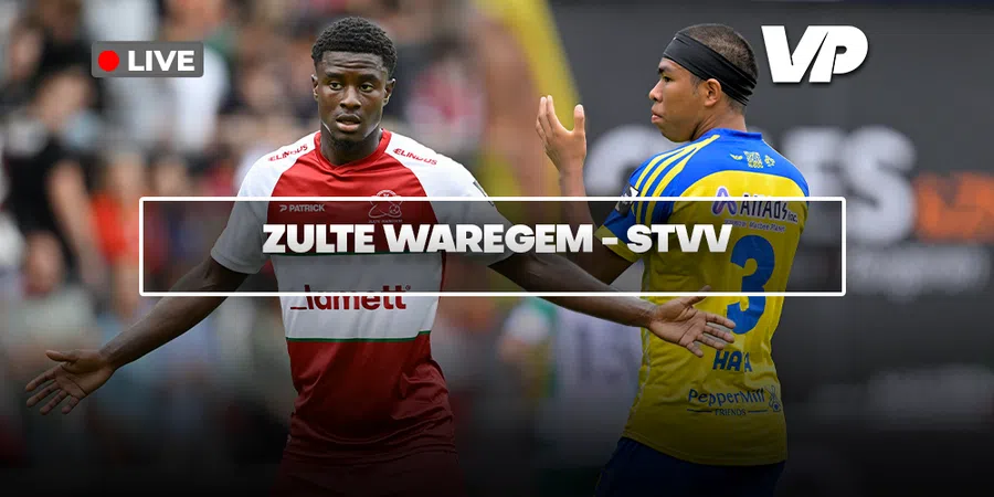LIVE-Discussie: STVV verdubbelt voorsprong tegen tienkoppig Zulte Waregem