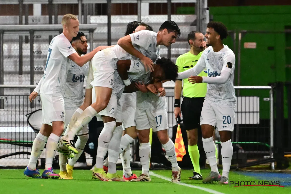 Koploper Union SG weet via slotfase toch nog te winnen van Dender