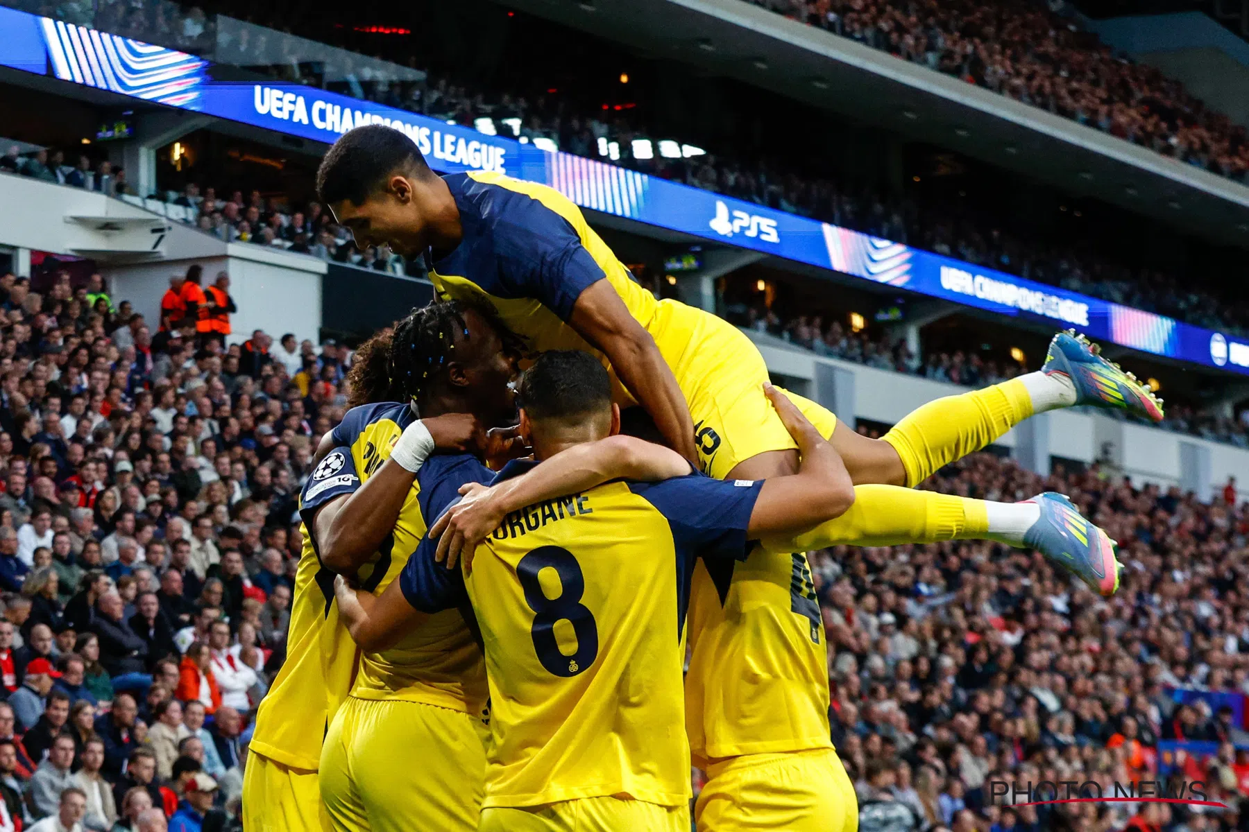 Debutant Union wint in Champions League van PSV