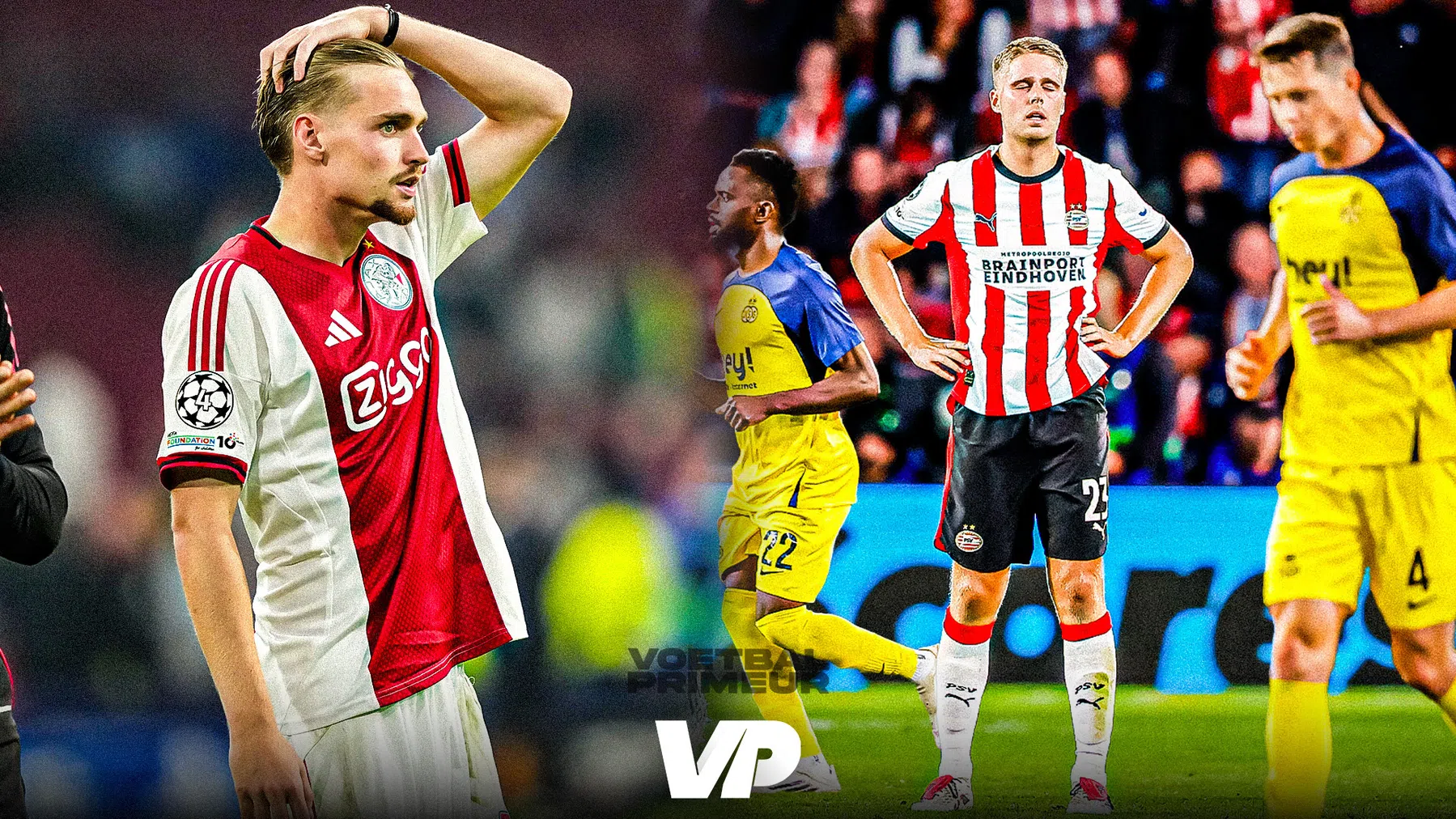 PSV en Ajax zakken af naar pijnlijke plekken in datavoorspelling Champions League