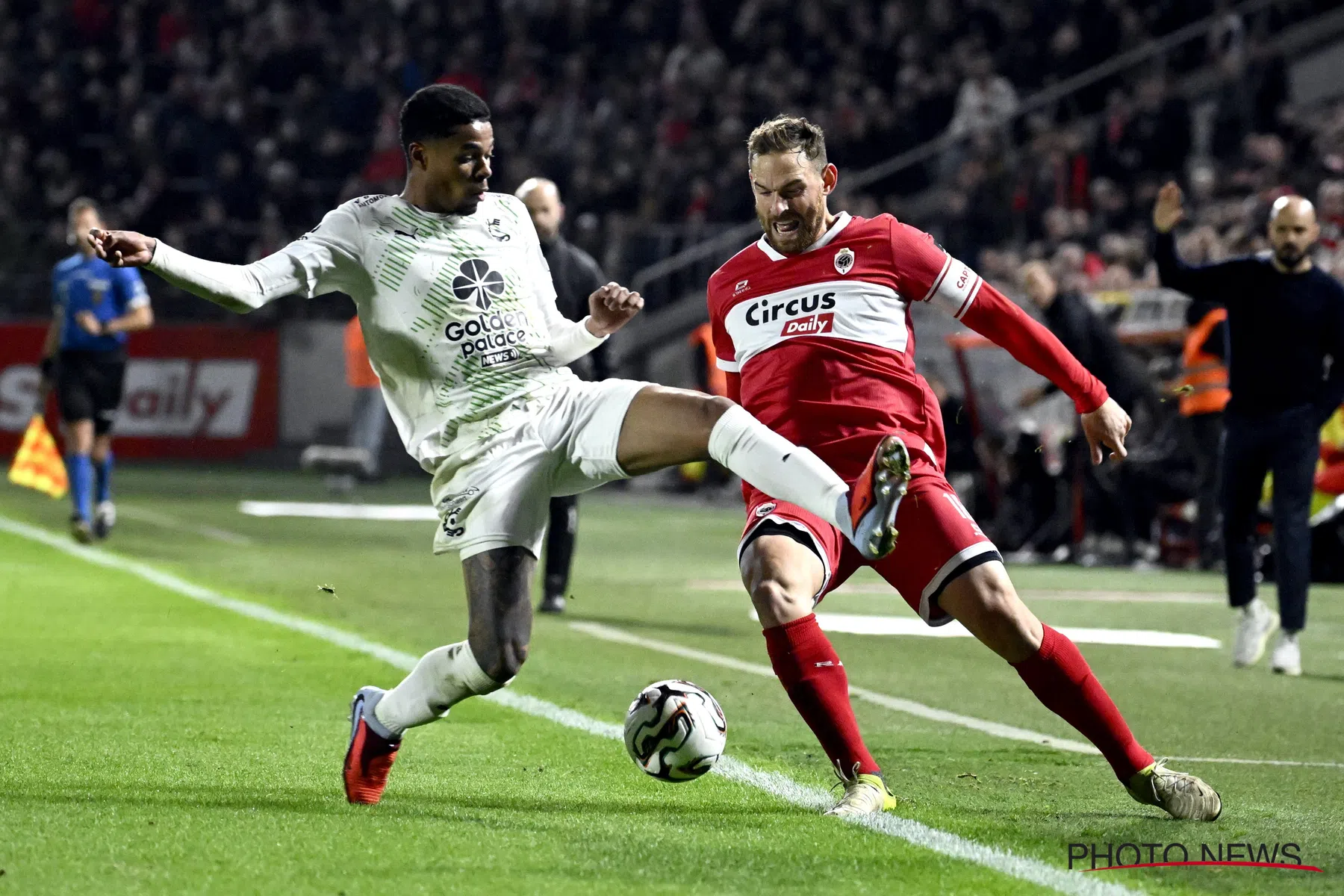 Royal Antwerp FC en Cercle Brugge spelen gelijk