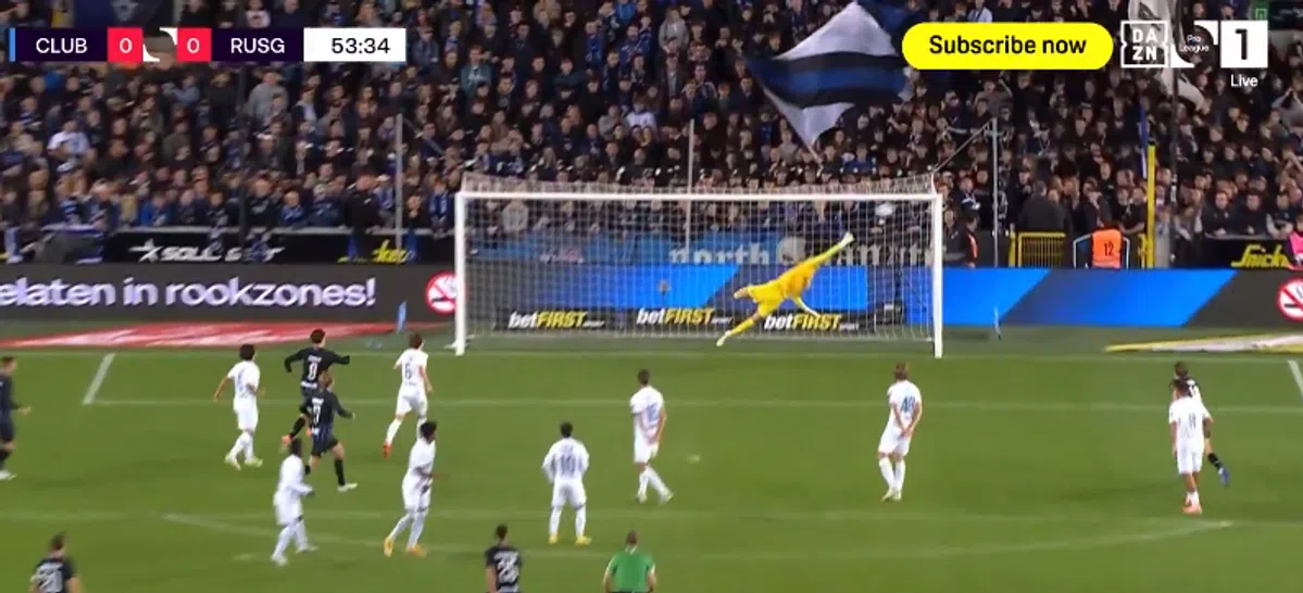 Wat een save! Stankovic-pegel van 157 km/h uit het doel gehouden