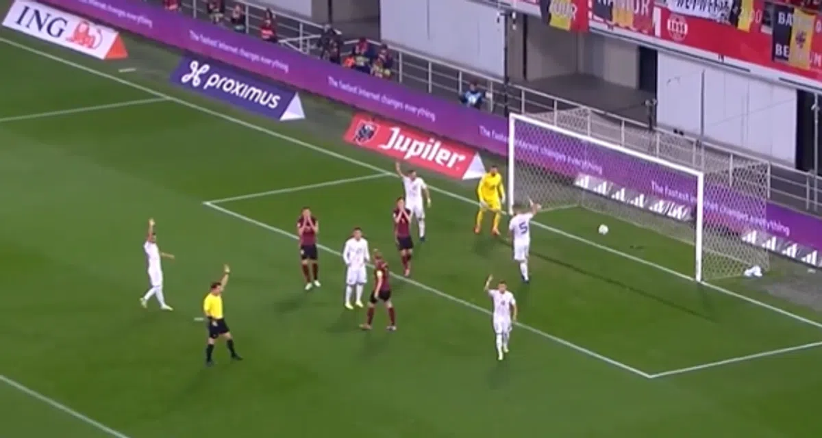 Jammer maar helaas: bloedmooie goal van Rode Duivels terecht afgekeurd