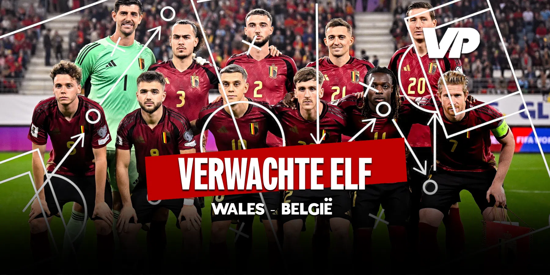 Verwachte XI Rode Duivels tegen Wales: CDK mag het laten zien, ook ...