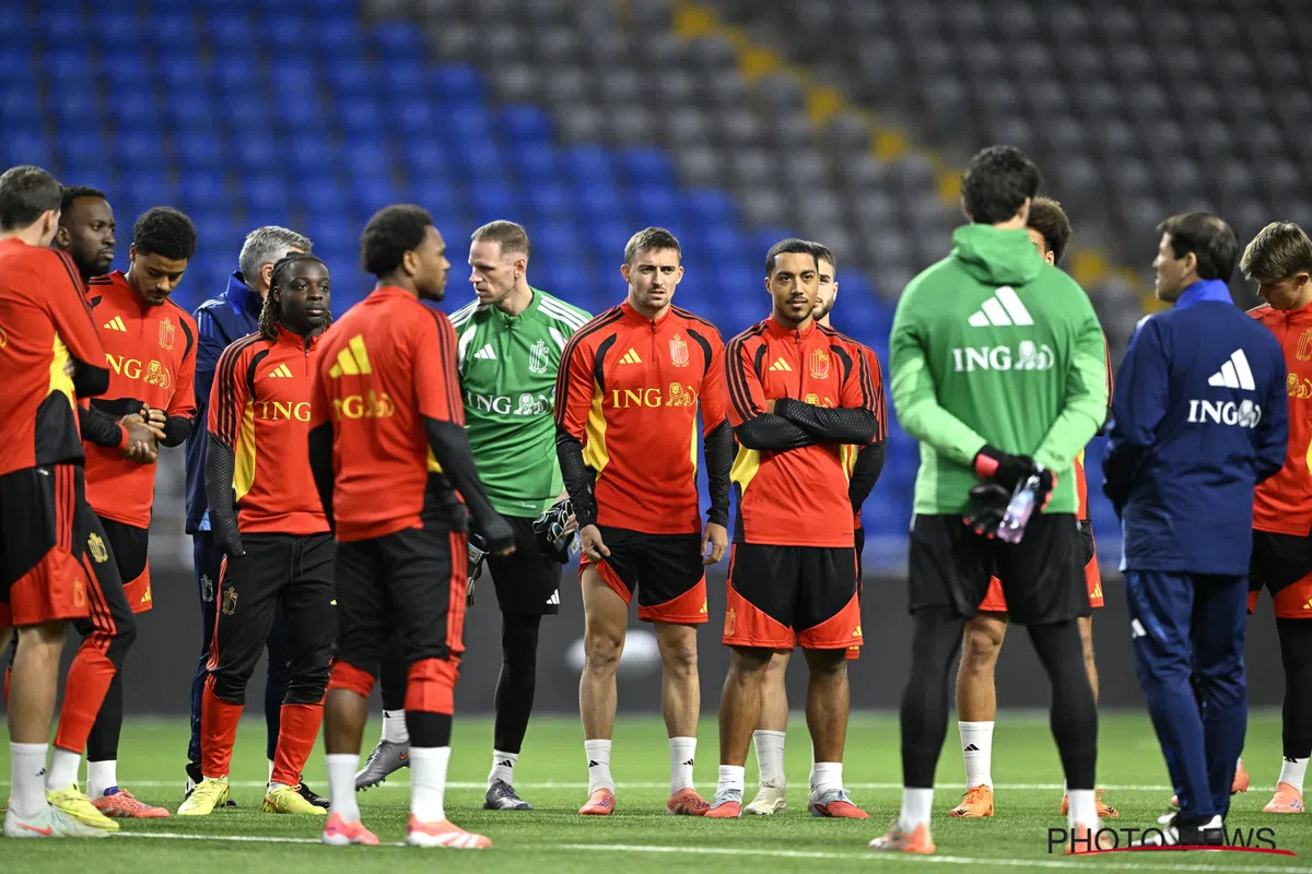 Vermoedelijke XI Rode Duivels: Matz Sels in het doel, De Ketelaere in ...