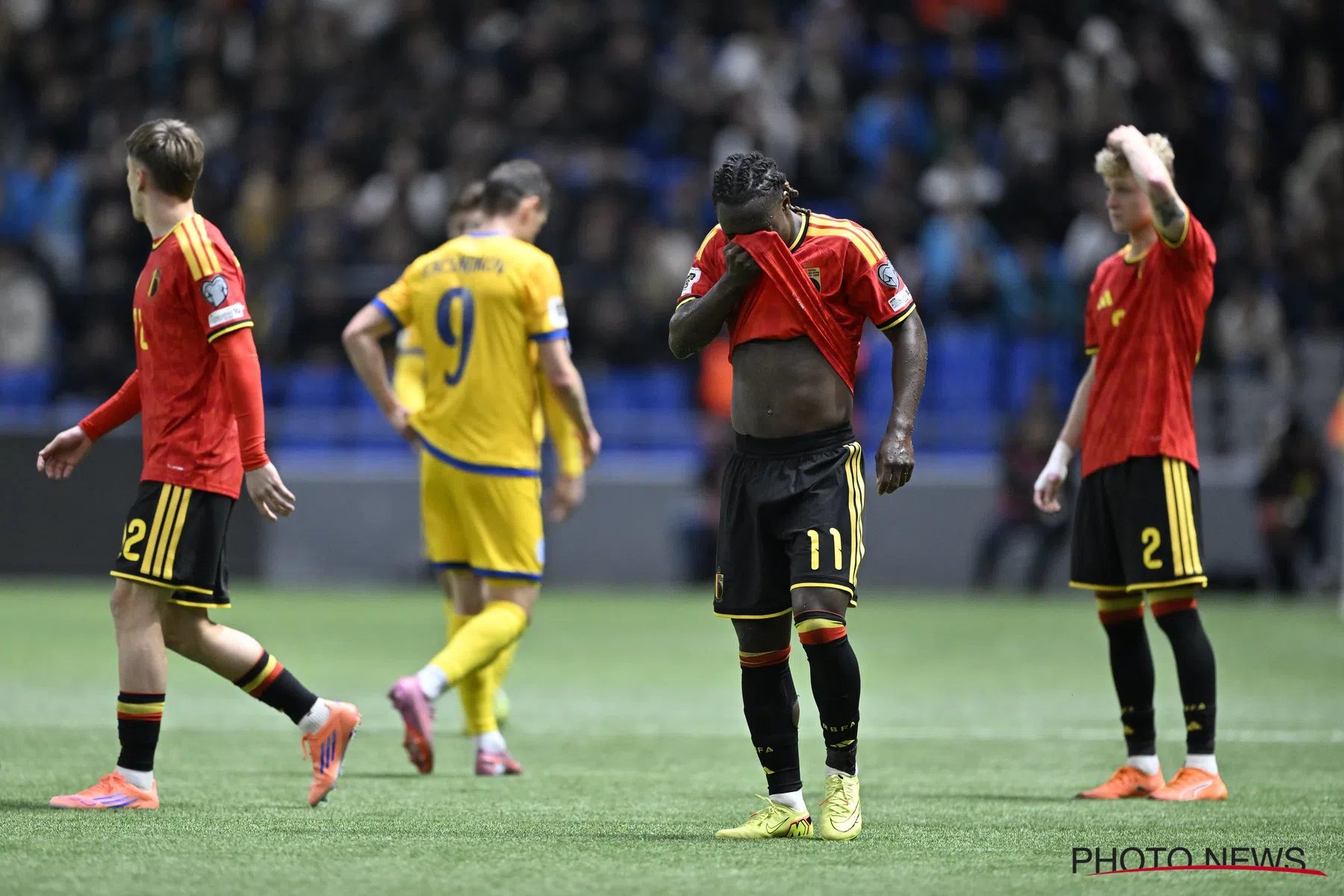 Plaatsing Rode Duivels is uitgesteld: Zeker van WK via winst op Sclessin