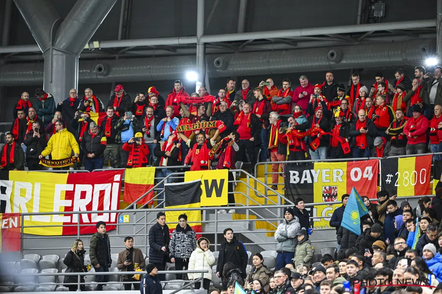 Gastvrij ontvangst voor fans van Rode Duivels in Kazachstan