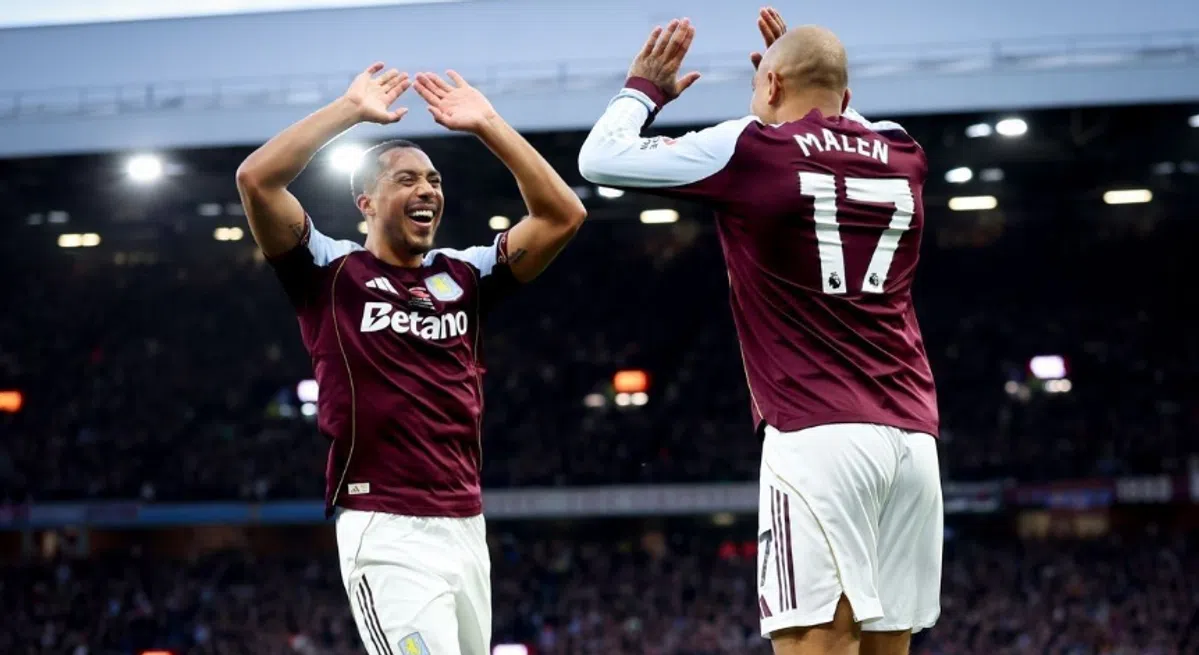 Gemeten assist van Tielemans op Malen, Aston Villa lijkt al snel klaar ...