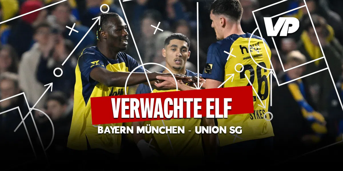 Vermoedelijke elf Union SG tegen Bayern München