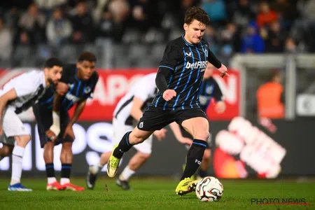 Christos Tzolis reageert na late overwinning van Club Brugge
