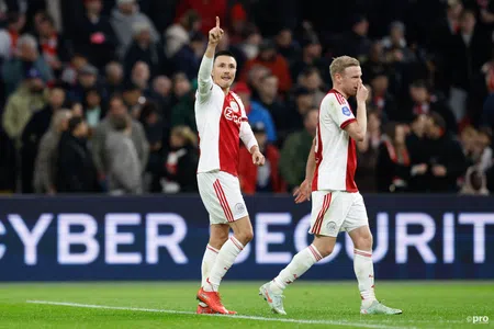 Berghuis na 4-0 zege van Ajax op Sparta Rotterdam