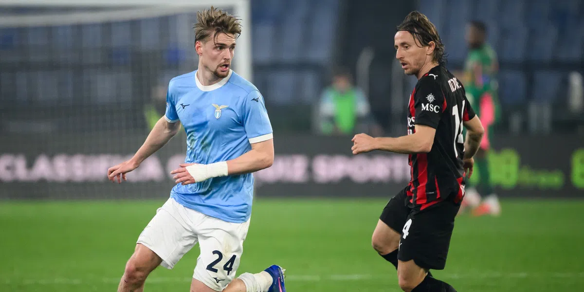 Lazio van Taylor wint van AC Milan