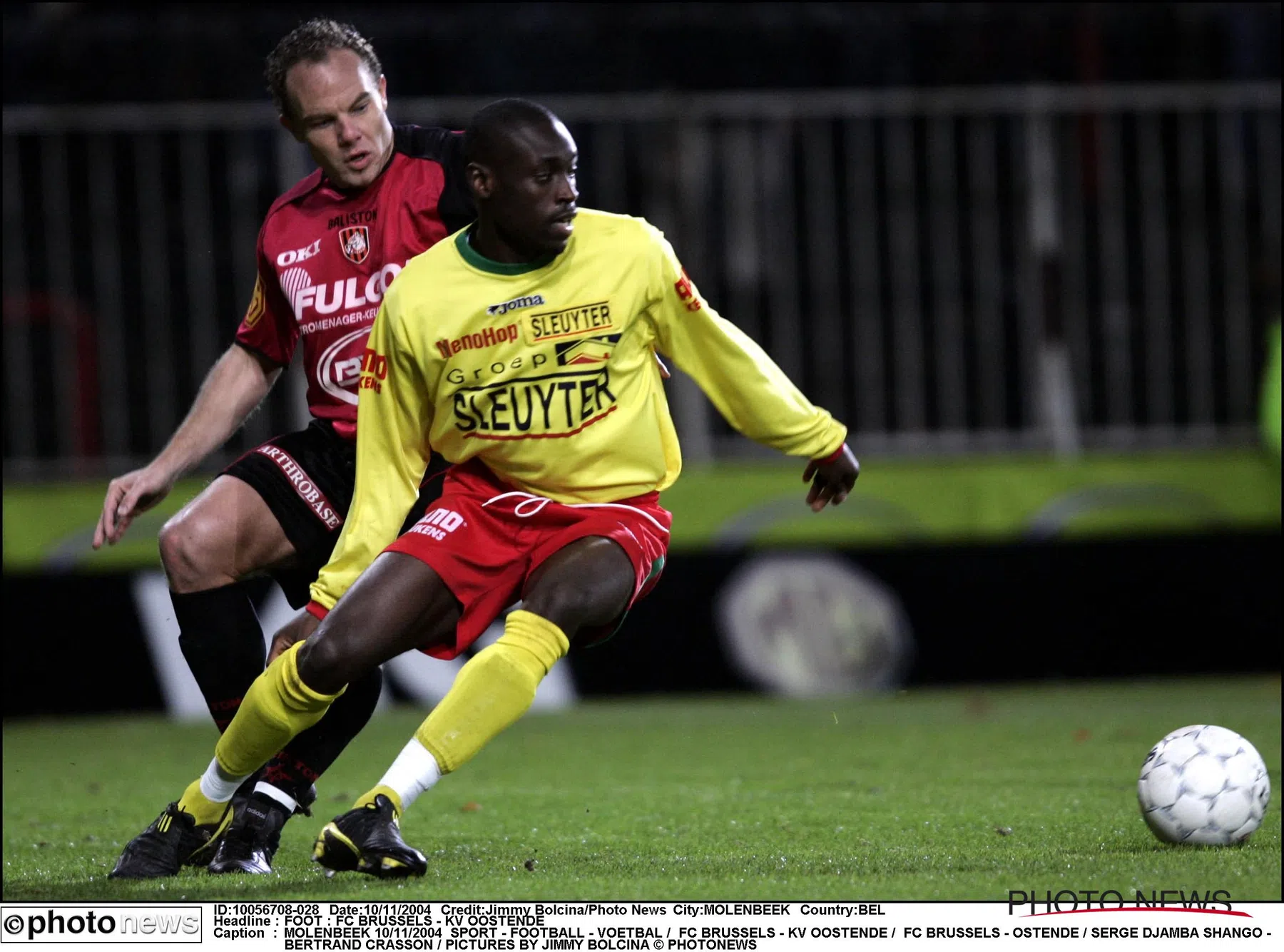 Profcontract voor Djamba Shango bij KAA Gent