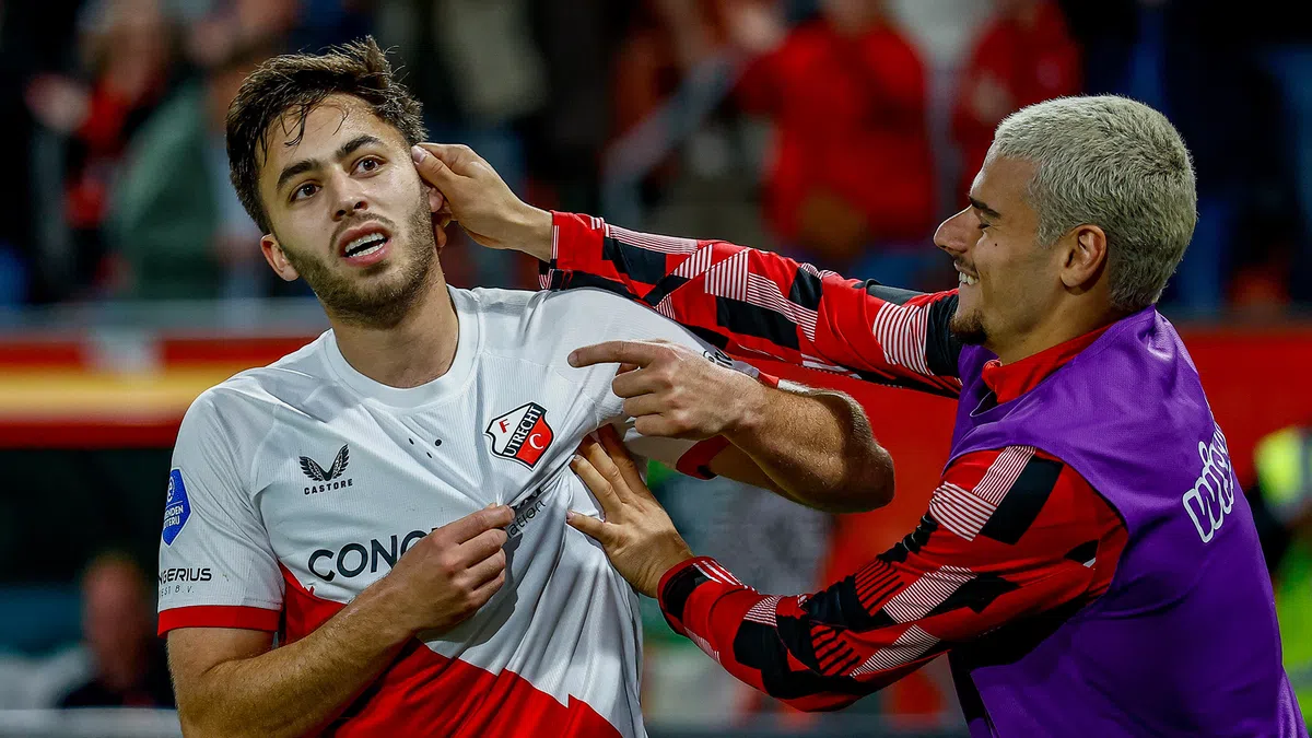 Souffian El Karouani trots op seizoen FC Utrecht ondanks verloren play ...