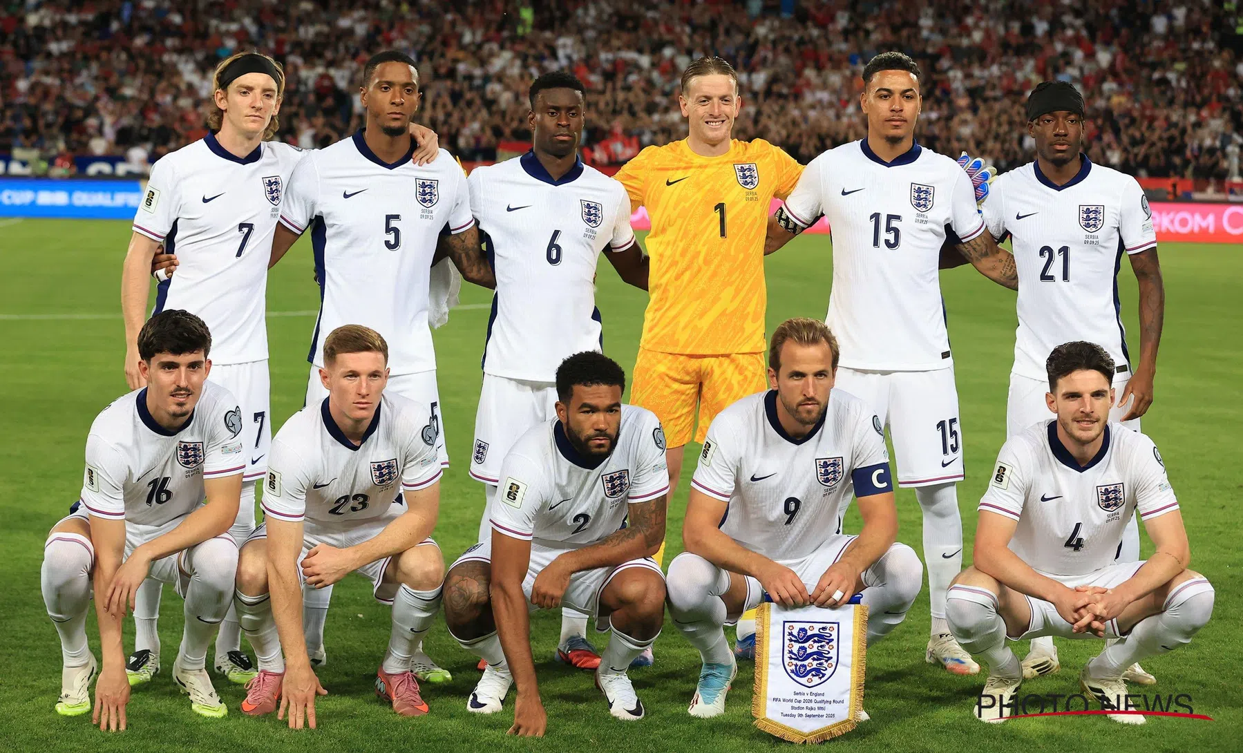 De WK-selectie van Engeland: Geen plaats voor Foden en Palmer