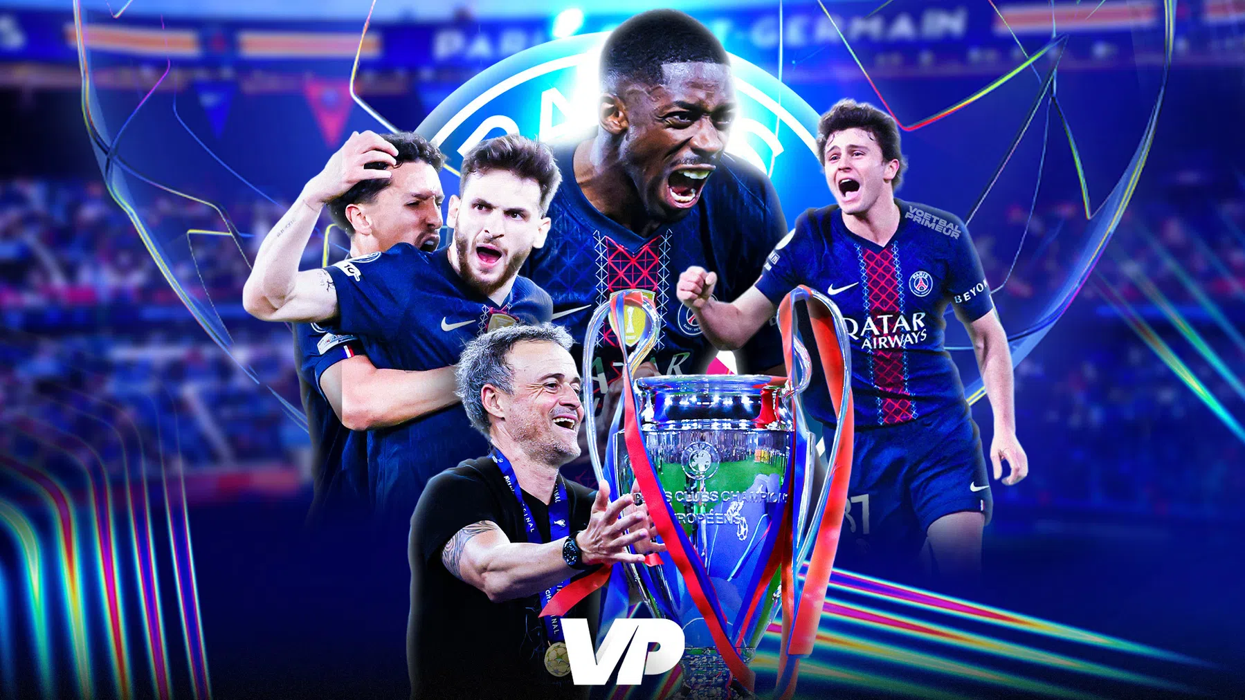 PSG wint zenuwslopende Champions League-finale